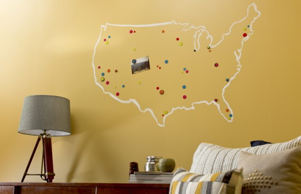 How To Paint A Magnetic Wall