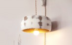 How to repurpose a wooden bowl into a lamp shade