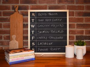 How to Create a Chalkboard Planner - Rustoleum Spray Paint
